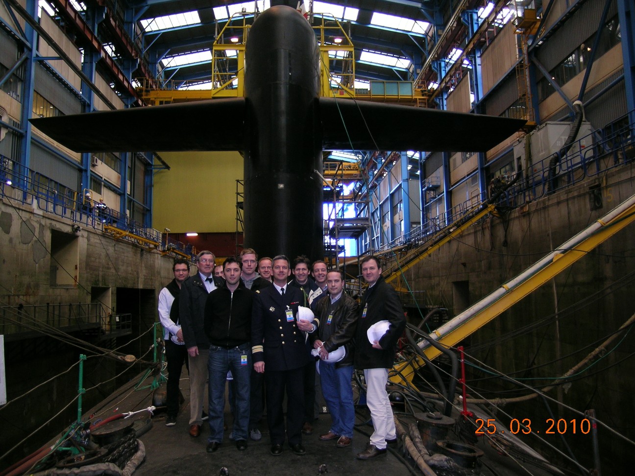 Visite d'un SNLE | École Européenne d'Intelligence Économique