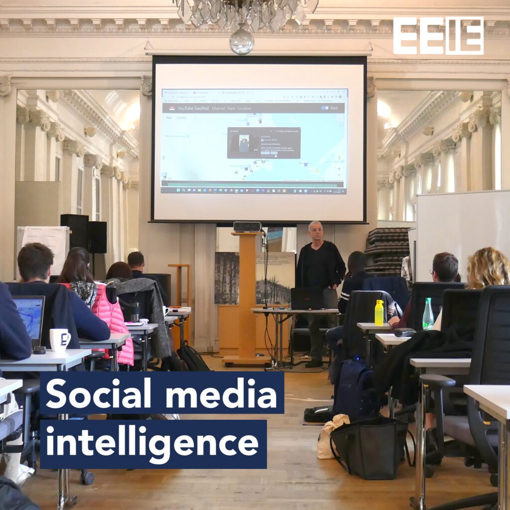 Social media intelligence | École Européenne d'Intelligence Économique